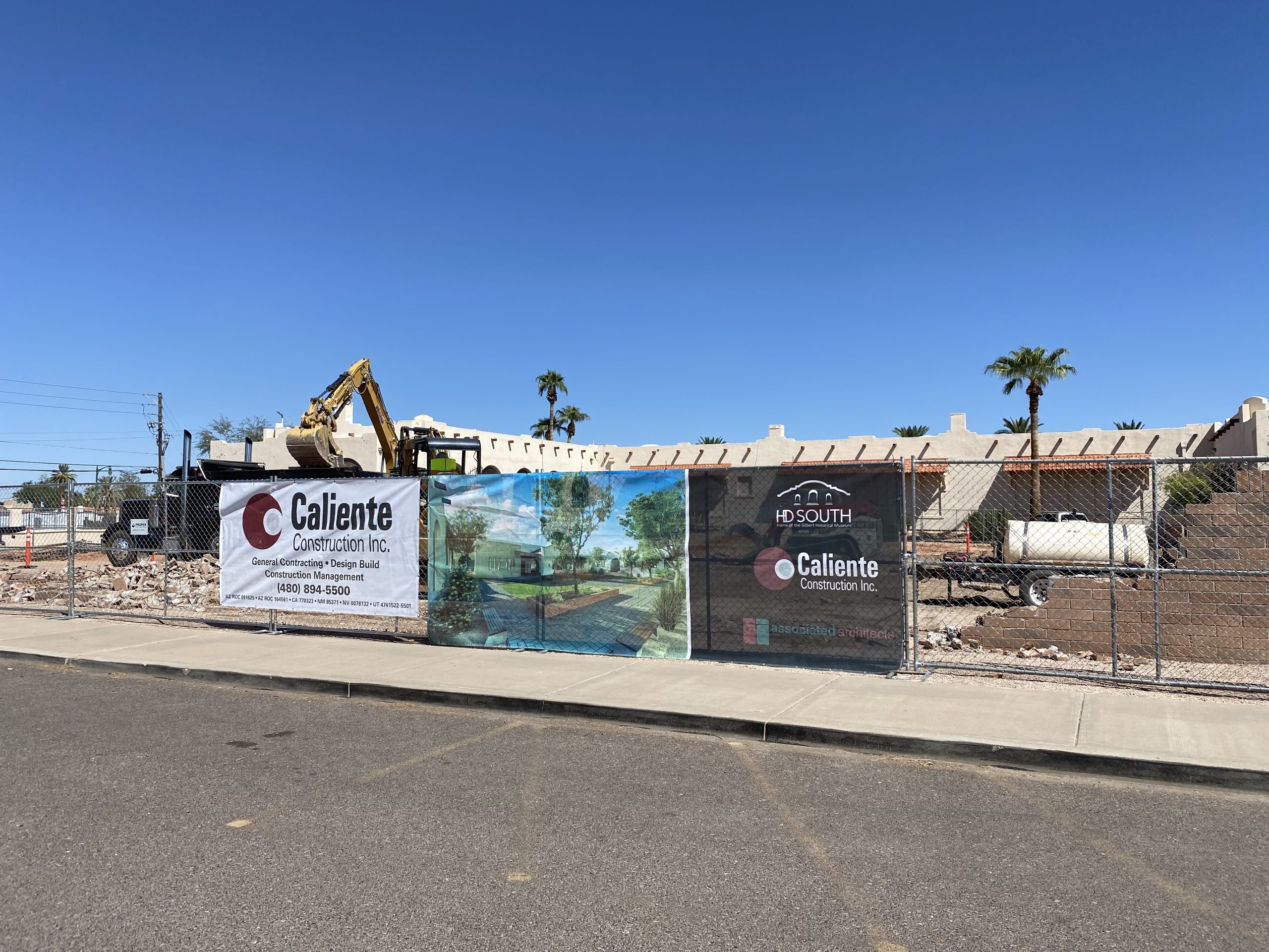 Construction Progress - HD SOUTH - Home Of The Gilbert Historical Museum